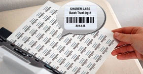 Inventory Barcode Labels