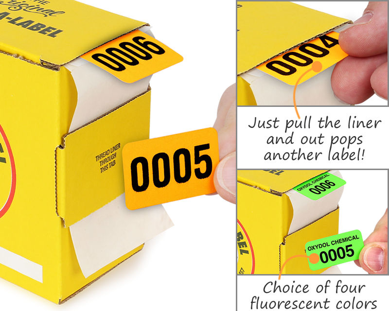 Consecutive Number Labels