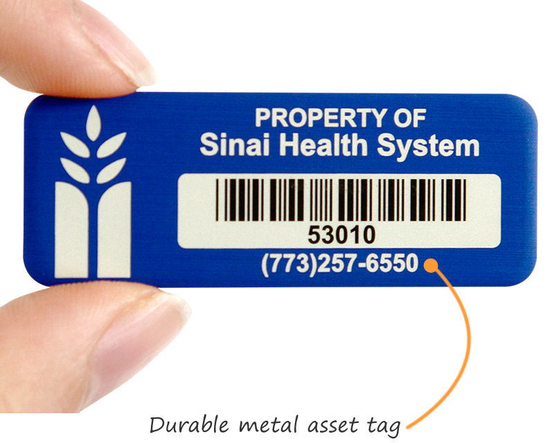 Barcode Metal Asset Tags & More