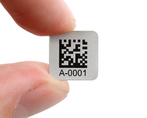 Square Barcode Labels