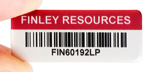 Asset Tags with Barcode